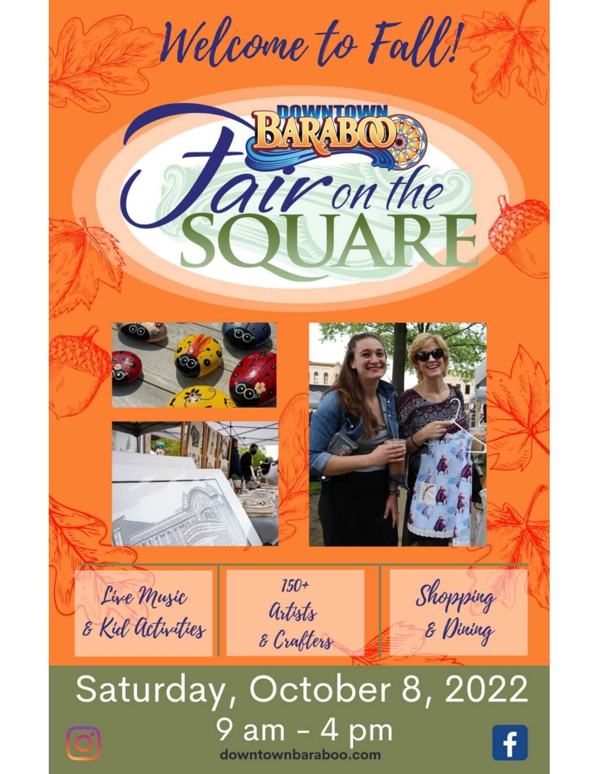 Fall Fair on the Square - Downtown Baraboo
